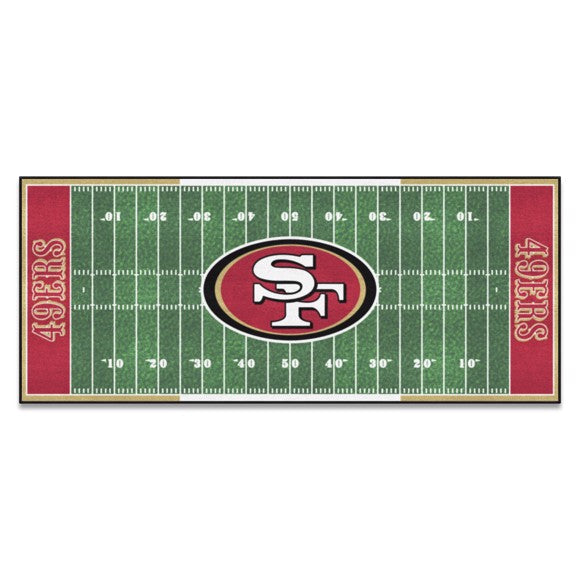 San Francisco 49ers 30" x 72" Football Field Runner / Mat by Fanmats ...